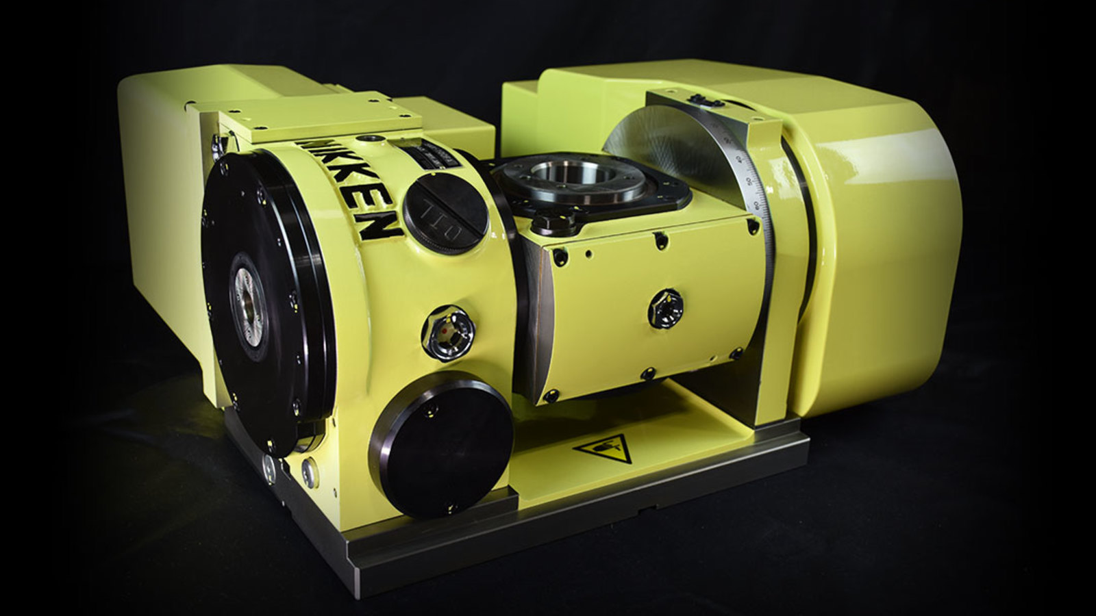 This Is Compact Precision: 5AX-100 Rotary Table | Nikken