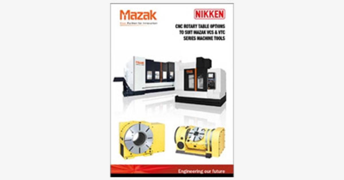 NIKKEN CNC Rotary Tables | Nikken